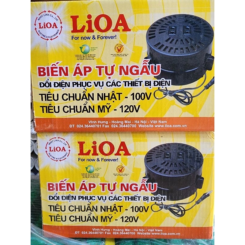 BIẾN ÁP TỰ NGẪU LIOA 200-600-1000-1500-2000VA CHUYỂN ĐỔI ĐIỆN ÁP TỪ 110V-220V | Shopee Việt Nam