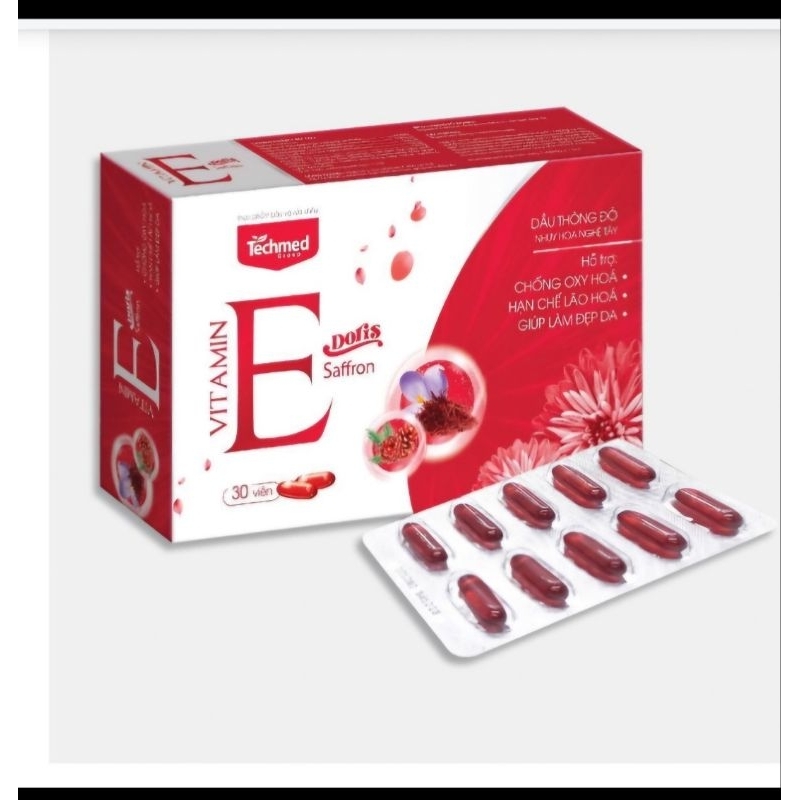 VITAMIN E DORIS SAFFARON ĐỎ | Shopee Việt Nam