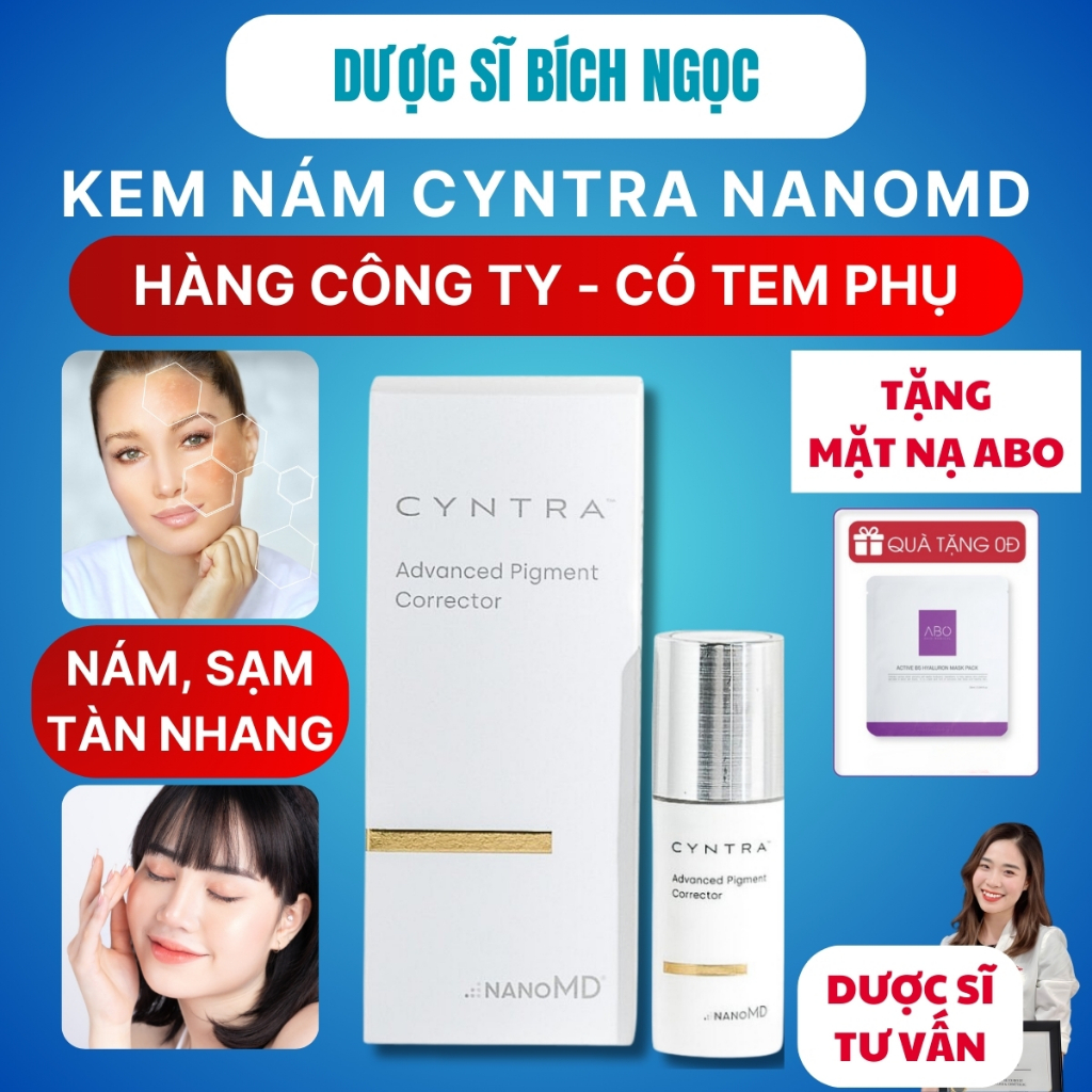 Cyntra Kem Nám Cyntra NanoMD, Kem Nám NanoMD Cyntra Hàng Công Ty Chứa 7 ...