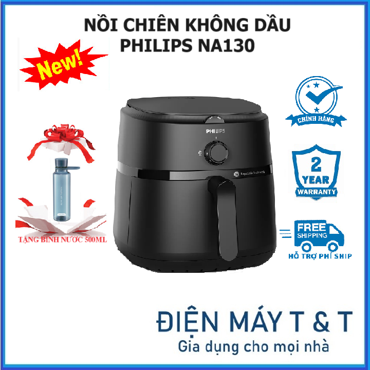 Nồi chiên không dầu Philips NA130 MẪU MỚI dung tích 6,2L - Bảo hành 2 ...