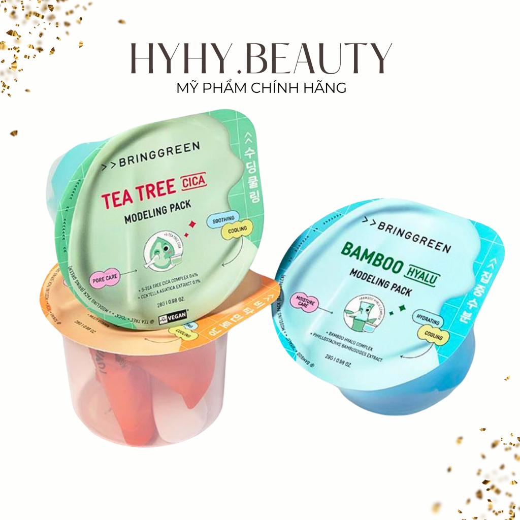 [Bill Olive Young] Mặt nạ dẻo spa BRING GREEN MODELING PACK | Shopee ...