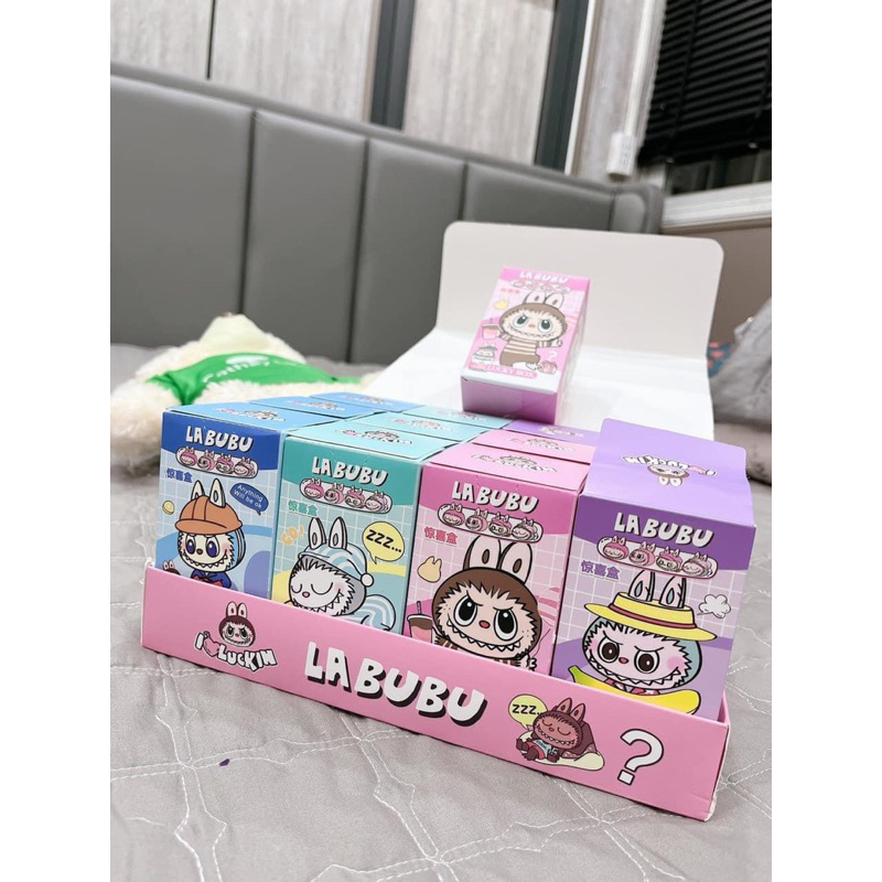 Blind box Labubu móc khóa chuông kèm 1 card cute | Shopee Việt Nam