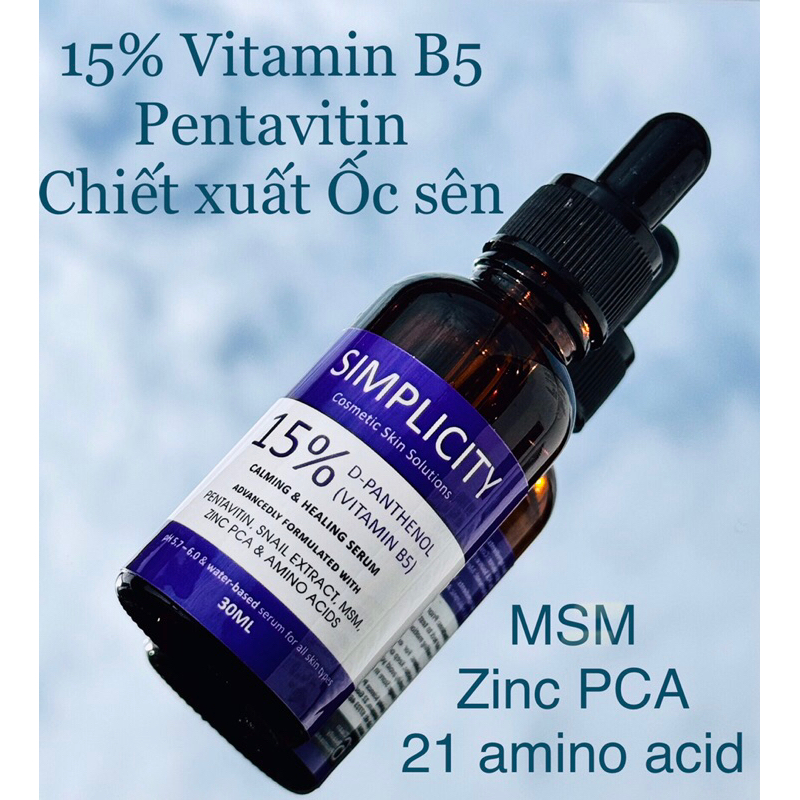 Dược Ấn Serum 15% Vitamin B5 Pentavitin Collagen MSM HA dupe ...
