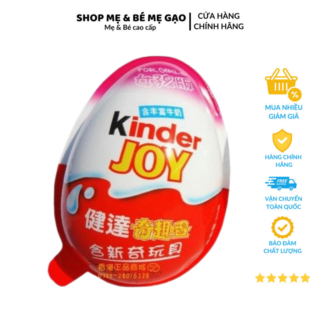 Socola Trứng Kinder Joy 20G Hương Vị Sô Cô La Đặc Trưng Và Lạ Miệng ...