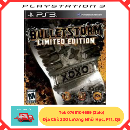 Đĩa game Ps3 Bullet Storm Limited Edition (game dành cho máy Ps3) đi ...