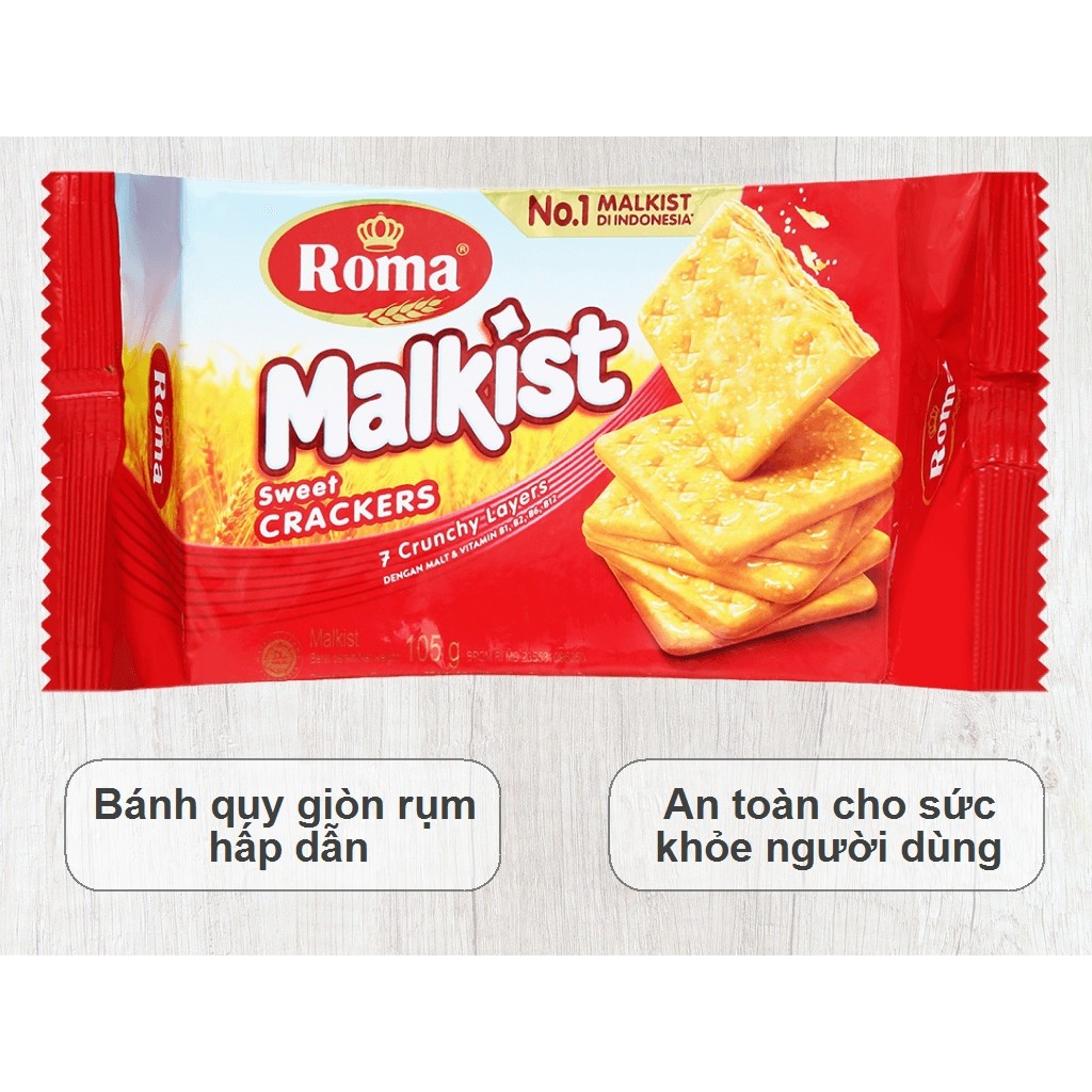 Bánh Roma - Malkist Crackers loại 105g | Shopee Việt Nam