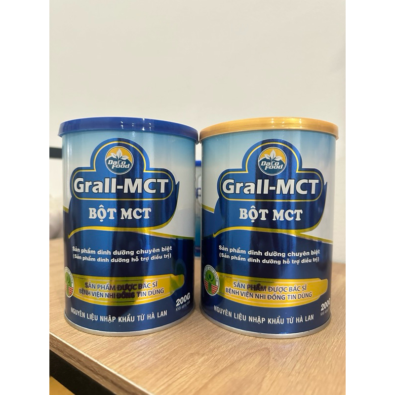 BỘT GRALL-MCT - CHẤT BÉO CHUỖI TRUNG BÌNH LON 200G | Shopee Việt Nam