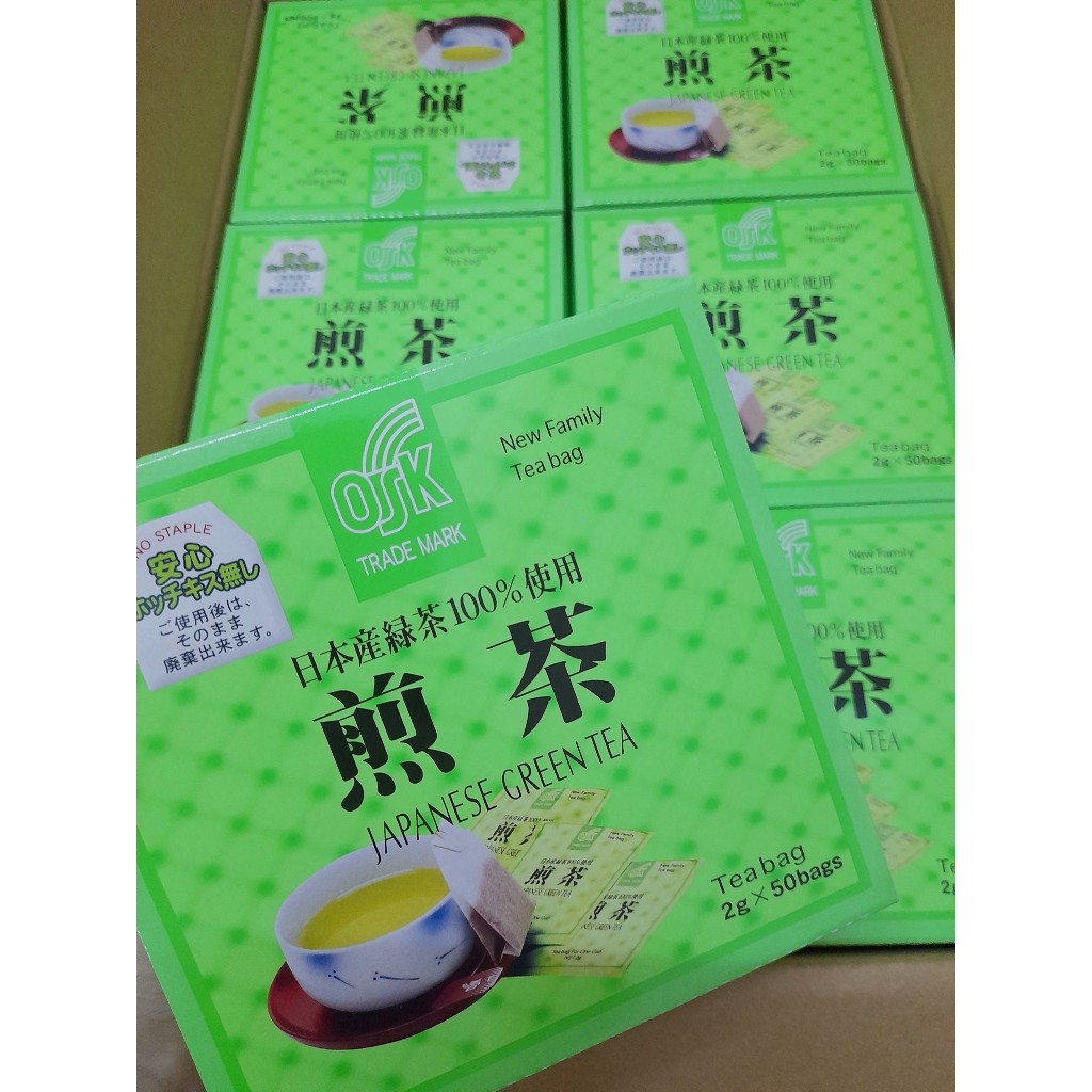 [Chính hãng] TRÀ XANH TÚI LỌC NHẬT BẢN OSK - GREEN TEA LIPTON 2G X 50 ...