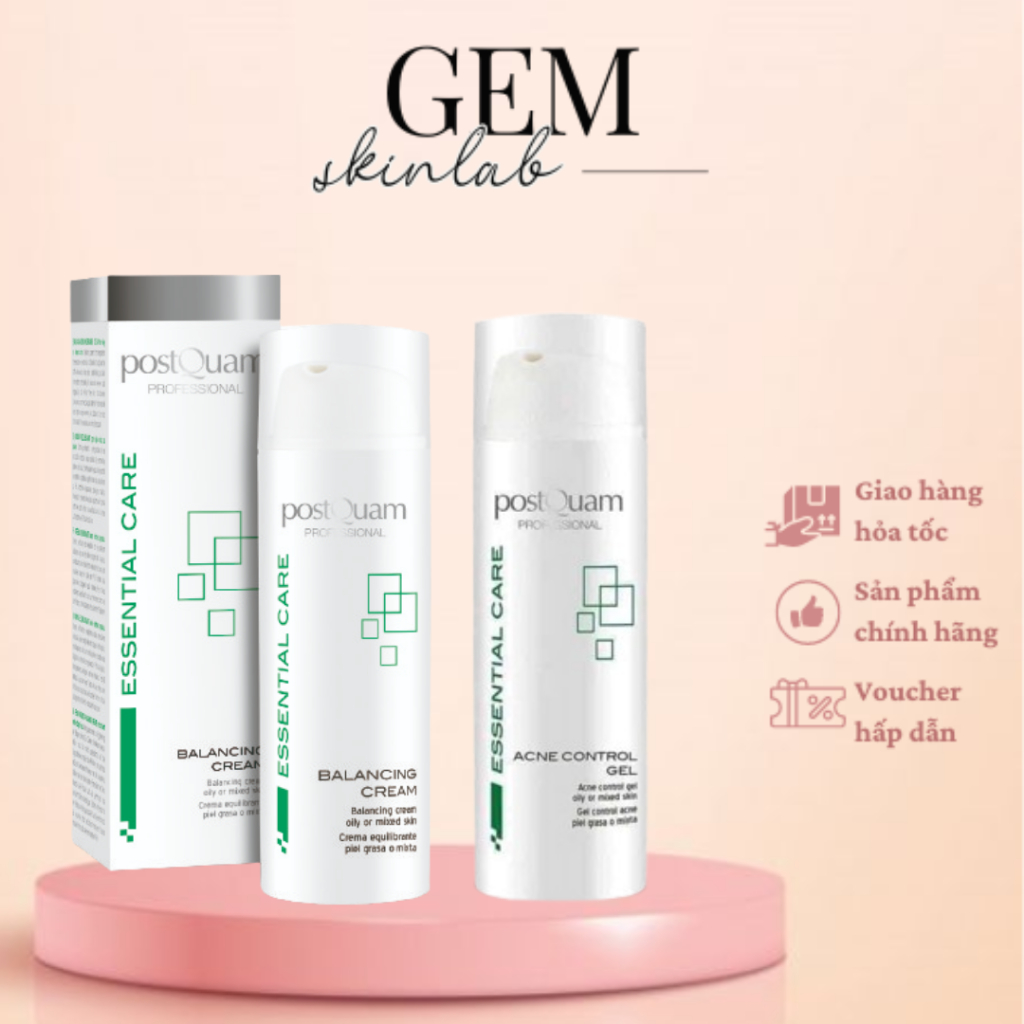 [HÀNG CÔNG TY] POSTQUAM ACNE CONTROL GEL / BALANCING CREAM KEM DƯỠNG ...