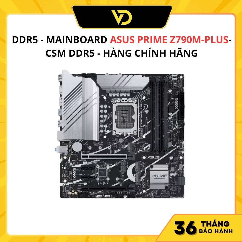 DDR5 - MAINBOARD ASUS PRIME Z790M-PLUS-CSM DDR5 - Hàng Chính Hãng ...