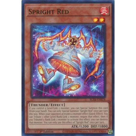 [Thẻ bài Yu-gi-oh] Spright Red - BLTR-EN078 - Ultra Rare 1st Edition ...