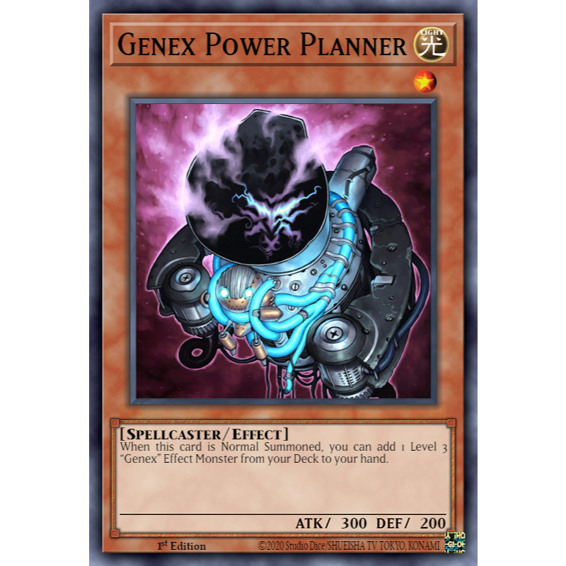 [Thẻ bài Yu-gi-oh] Genex Power Planner - BLTR-EN055 - Ultra Rare 1st ...