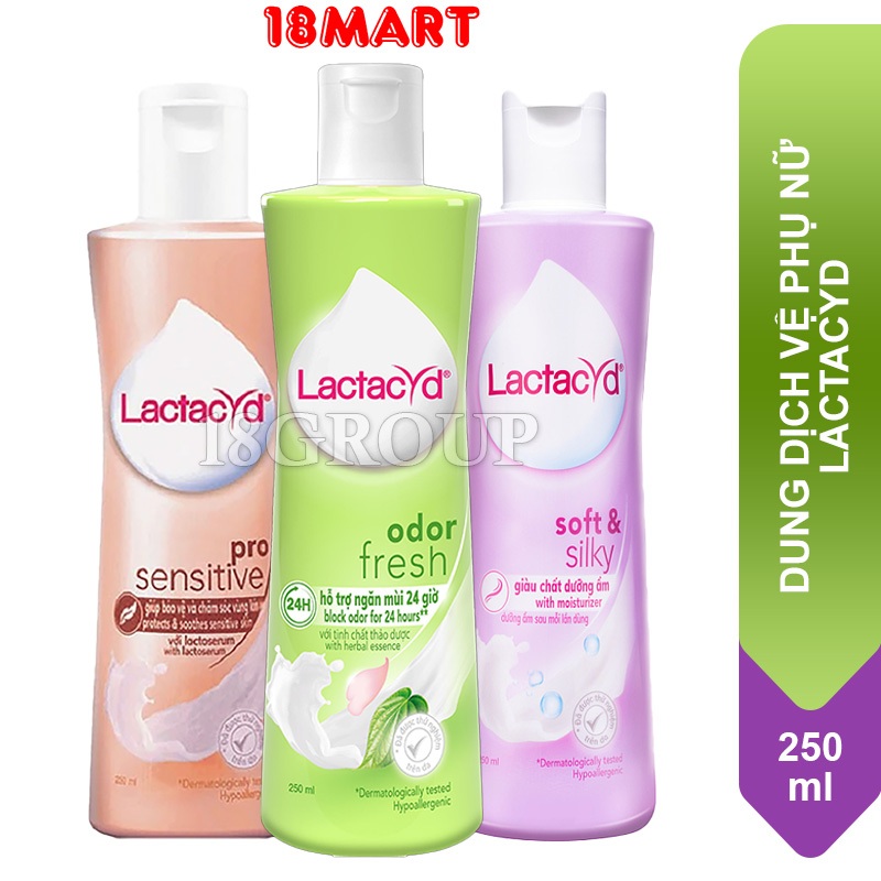 Dung dịch vệ sinh phụ nữ LACTACYD các loại (chai 250ml) | Shopee Việt Nam