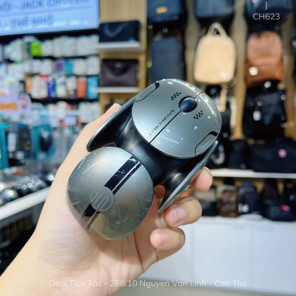 Chuột Gaming Không Dây + Bluetooth Inphic X2 Thiết Kế Độc Đáo, Nhỏ Gọn ...
