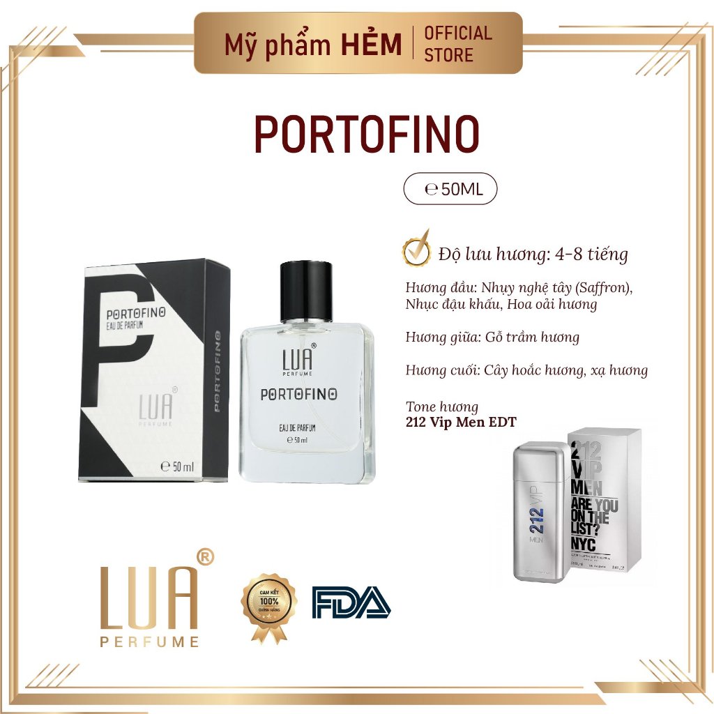 Nước Hoa Portofino 50ml - LUA Perfume | Shopee Việt Nam