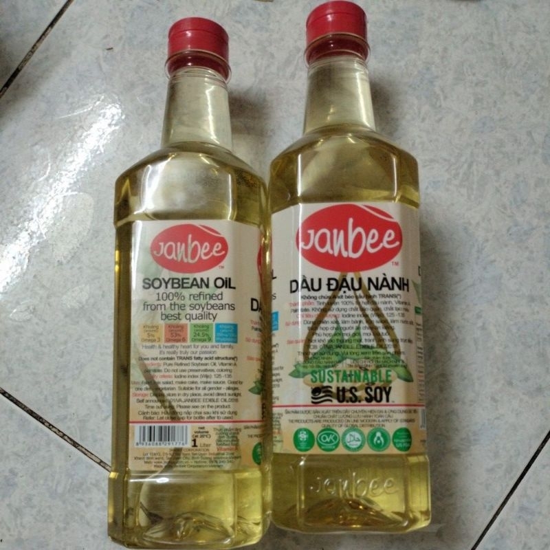 dầu đậu nành janbee 1lit | Shopee Việt Nam