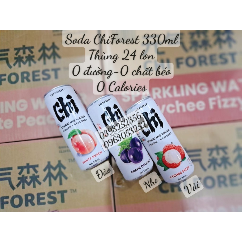 Nước Soda KHÔNG ĐƯỜNG Genki Forest 330ml ( 1 lon) | Shopee Việt Nam