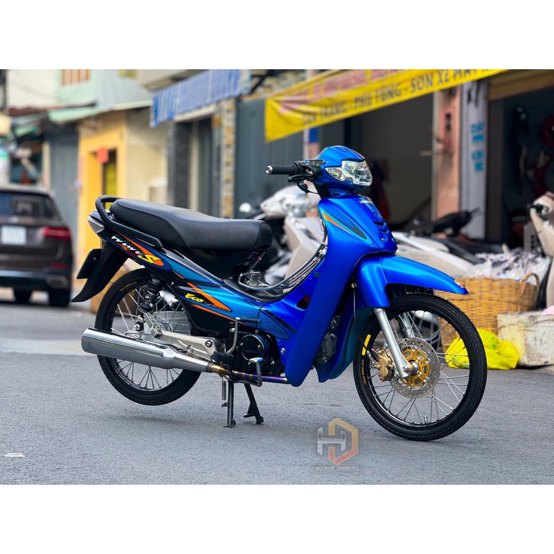 tem Wave nhỏ alpha 110 Wave S xanh đen | Shopee Việt Nam