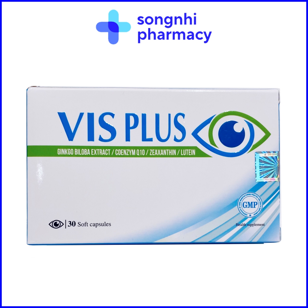 Viên Uống Bổ Mắt Visplus – Hộp 30 Viên [Hàng Chính Hãng] | Shopee Việt Nam