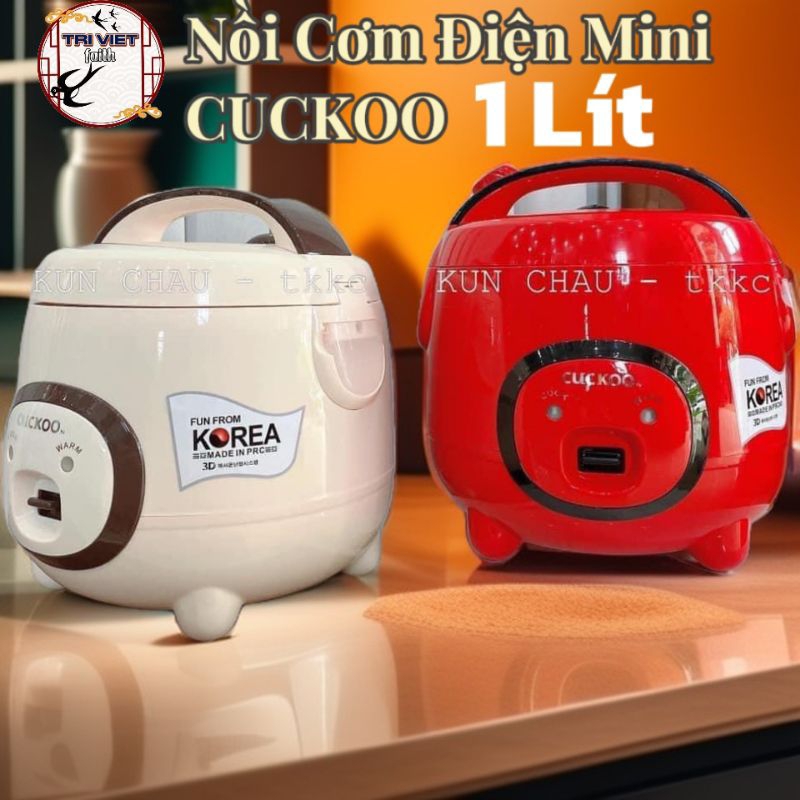Nồi cơm điện mini, nồi cơm Cuckoo dung tích 1 lít điện áp 400w bảo hành ...