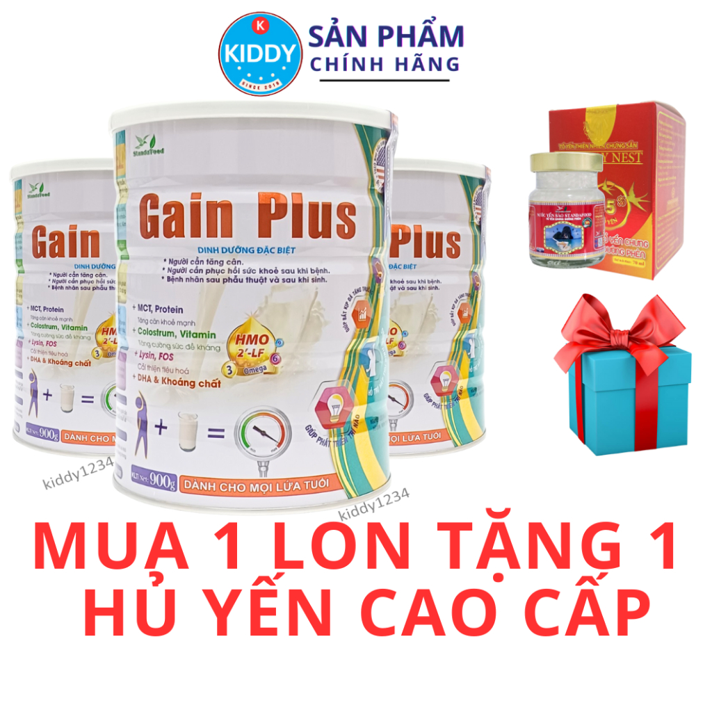 Sữa tăng cân Pisilac Gain Plus 900g (date luôn mới) | Shopee Việt Nam
