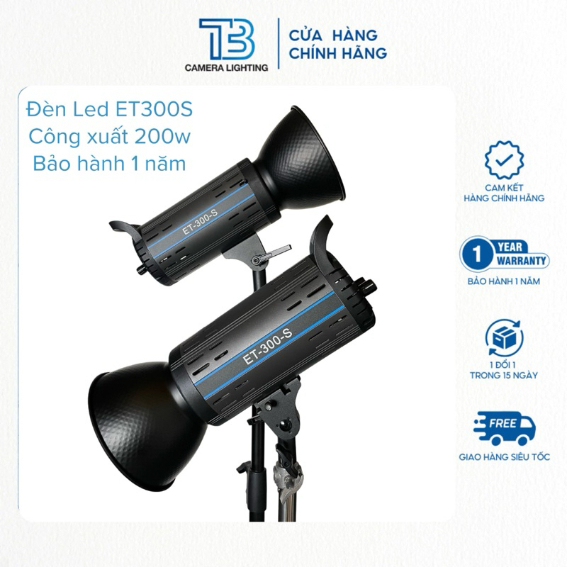 Đèn Led ET 300S (Et300s ) 200W Phù Hợp Cho Quay Chụp Studio Chuyên ...