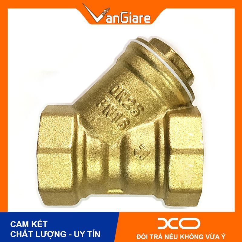 Van y lọc (lọc rác ống nước) đồng thau ren 21 27 34 42 49 | Shopee Việt Nam
