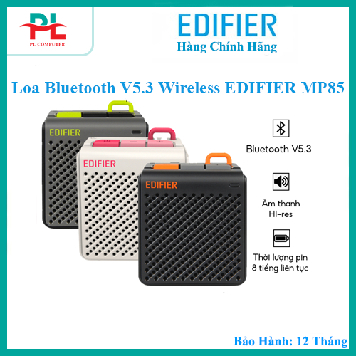 Loa Bluetooth V5.3 Wireless EDIFIER MP85 | Thời lượng pin 8H | Edifier ...