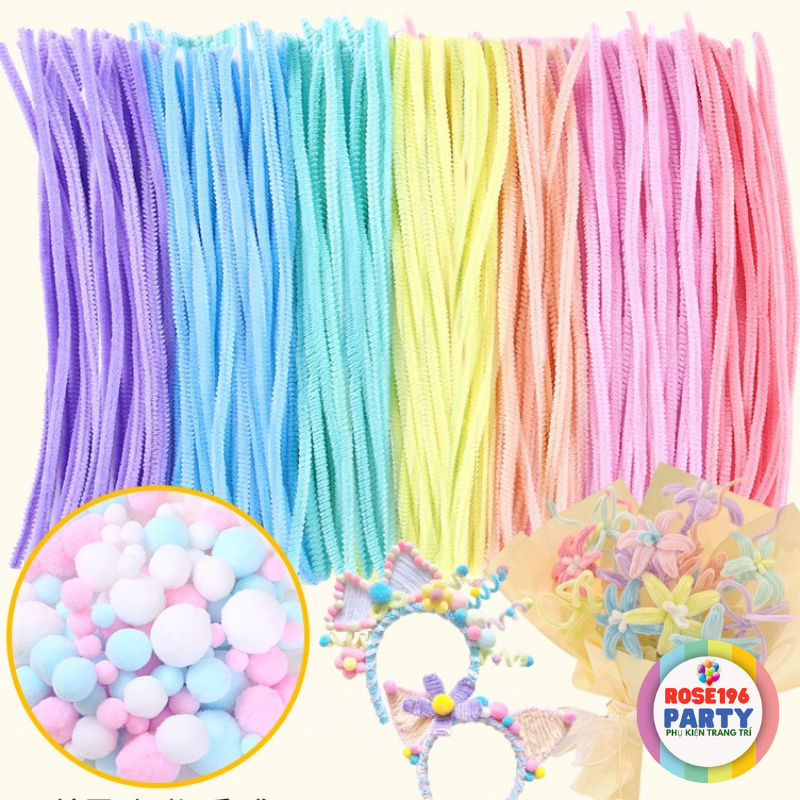 Kẽm nhung, kẽm lông làm đồ handmade, hoa siêu xinh ( DIY) | Trang trí cici | | Shopee Việt Nam