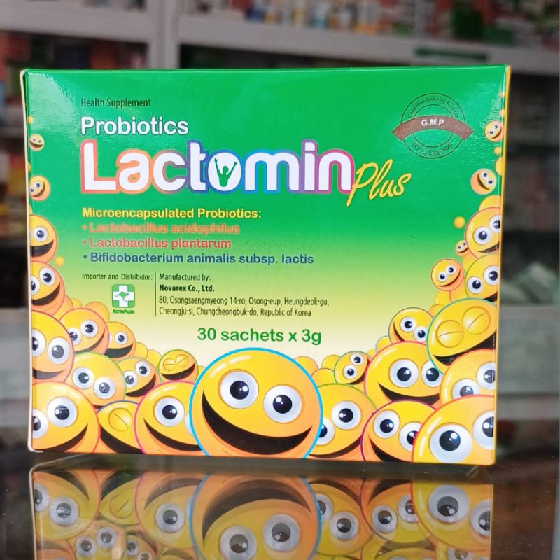 Men Vi Sinh LACTOMIN PLUS gộp 30 gói - bổ sung lợi khuẩn, ổn định tiêu ...