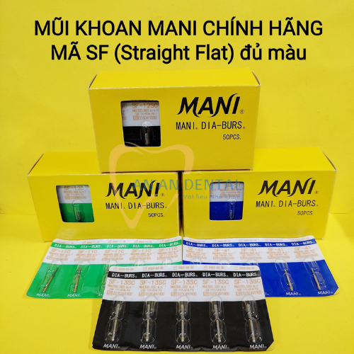 Mũi khoan Mani - Mã SF đủ màu (Mani Nhật chính hãng) | Shopee Việt Nam