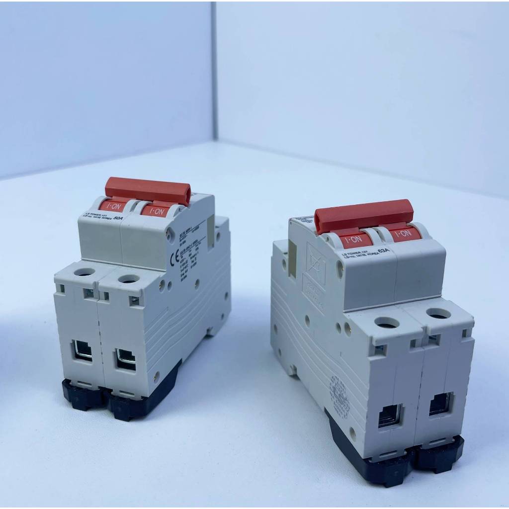 APTOMAT 2 pha LS - Át cài MCB 2 pha- Cầu dao tự động BKJ63N 2 pha 6A-10A-16A-20A-25A-32A-40A-50A ...