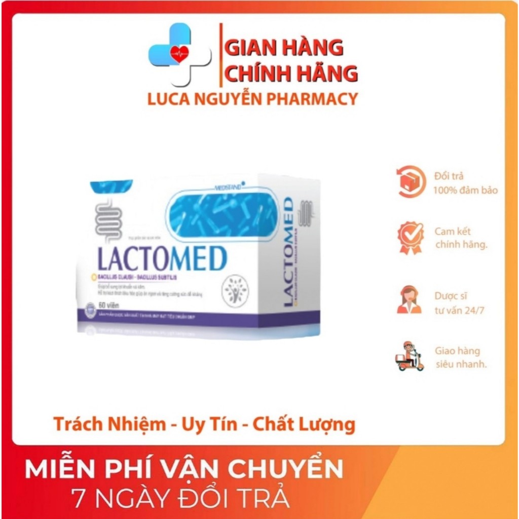 Men Vi Sinh Lactomed-Hỗ trợ kích thích tiêu hóa-bổ sung lợi khuẩn ...