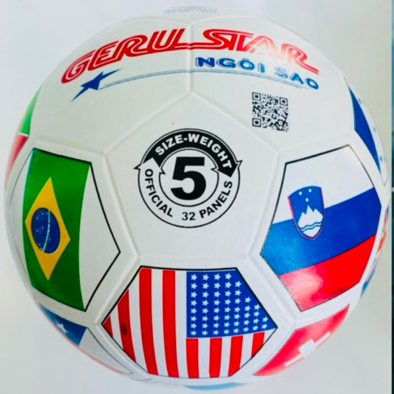 Qủa Bóng đá cao su Gerustar số 5 Hàng công ty chính hãng 100%⚽️Tặng kèm ...