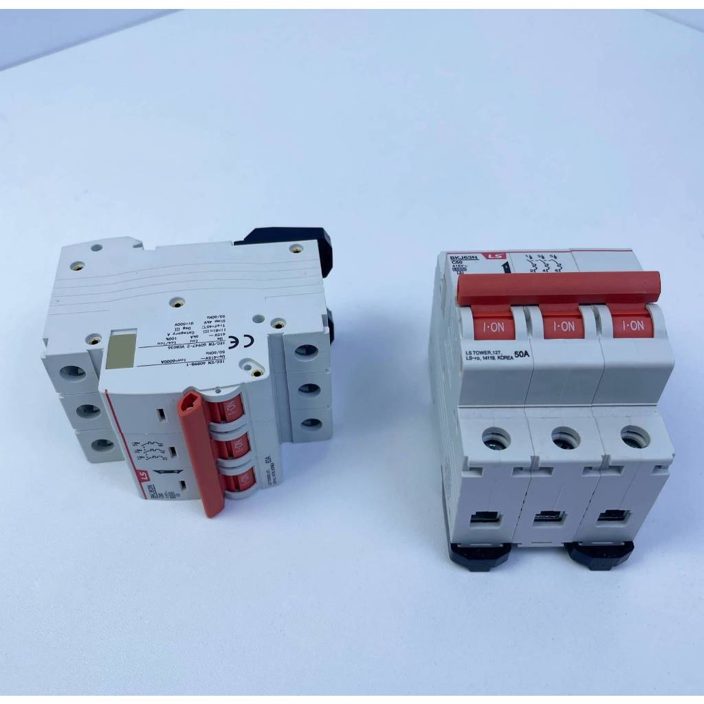 APTOMAT 3 pha LS - Át cài MCB 3 pha- Cầu dao tự động BKJ63N 3 pha 6A-10A-16A-20A-25A-32A-40A-50A ...
