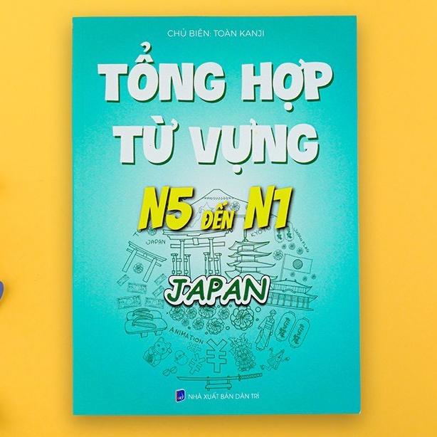 Sách Tiếng Nhật - Tổng Hợp Từ Vựng N5 Đến N1 từ cơ bản đến nâng cao | Shopee Việt Nam