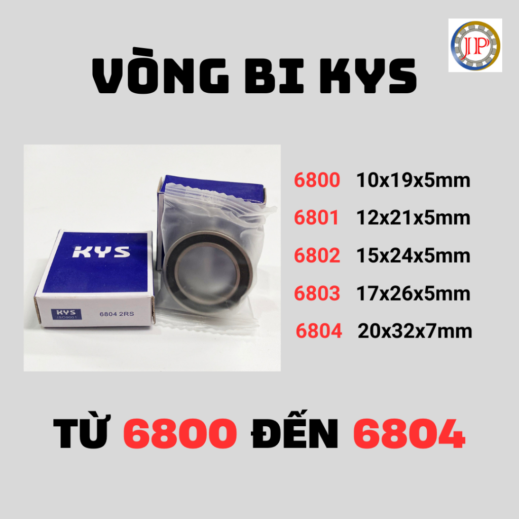 (Bạc đạn) Vòng bi KYS 6800, 6801, 6802, 6803, 6804 | Shopee Việt Nam