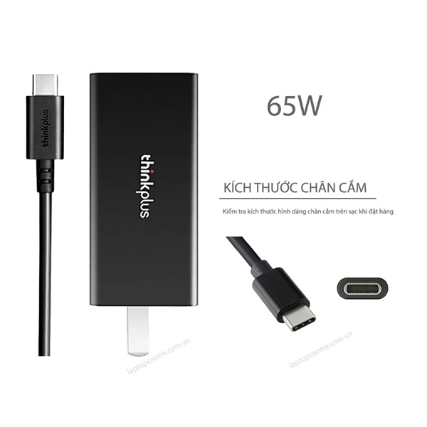 Sạc Lenovo 65W 20V 3.25A Type C Thinkplus X280 X390 kèm hộp & 4X20Z66646 | Shopee Việt Nam