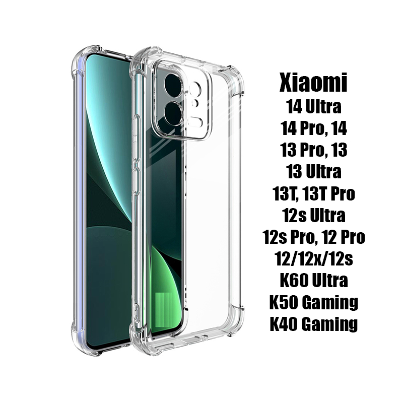 Ốp lưng trong chống sốc Xiaomi 13 Pro,14 Ultra,14 Pro,13 Ultra,13T Pro,K60 Ultra,12S Ultra,12s ...