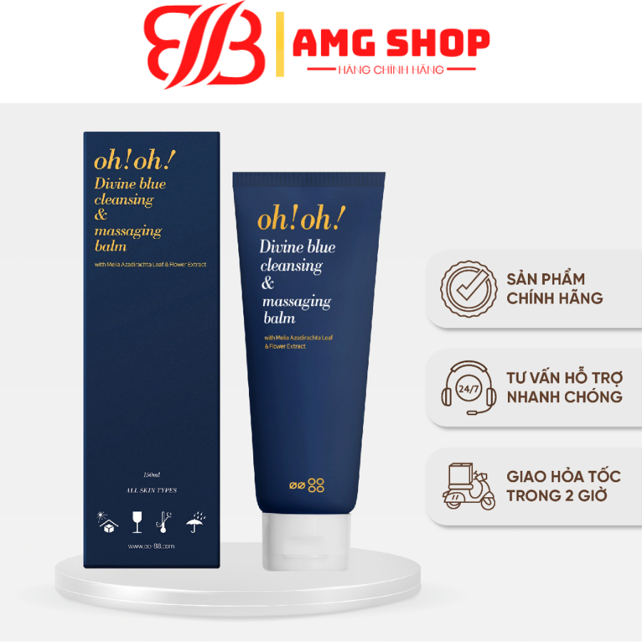 Sáp Tẩy Trang Làm Sạch Sâu, Trẻ Hóa Da oh!oh! Divine Blue Cleansing ...