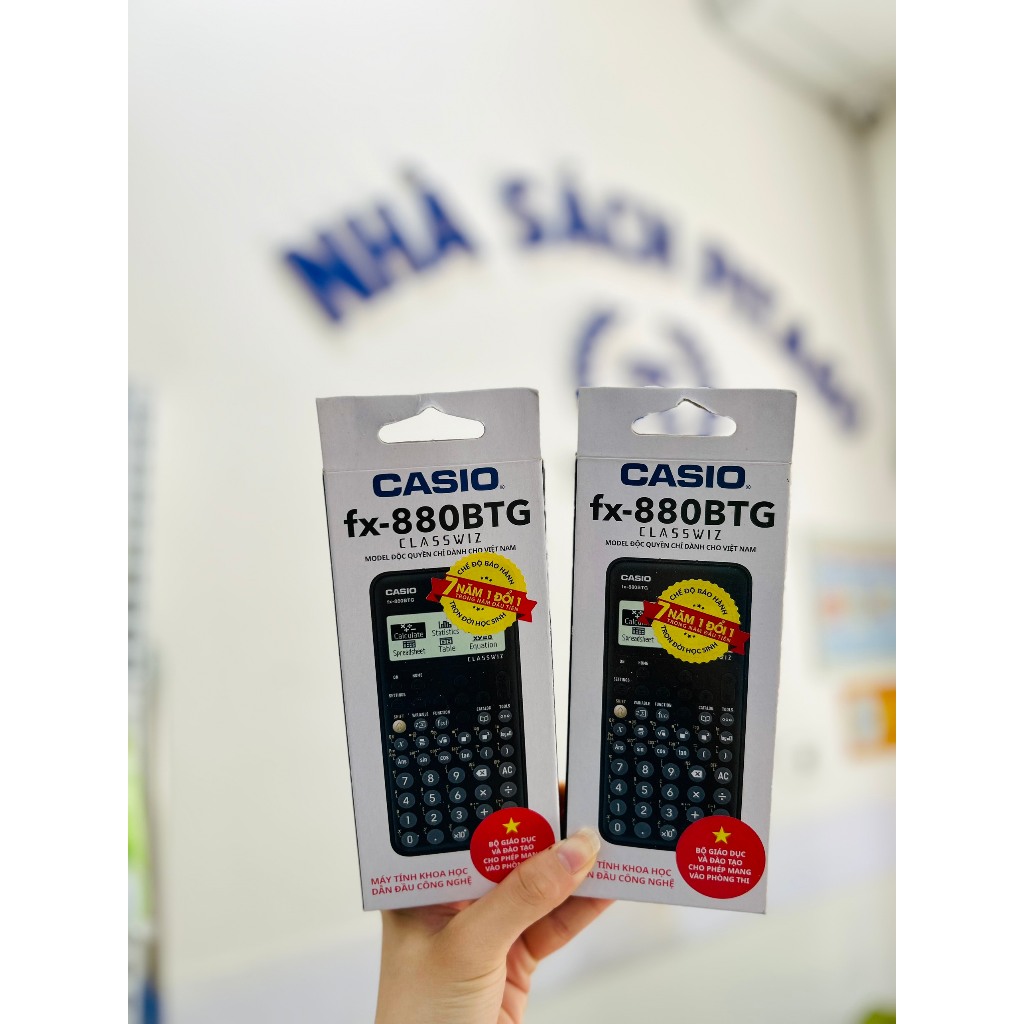 Máy tính Casio fx-880 BTG chính hãnh | Shopee Việt Nam