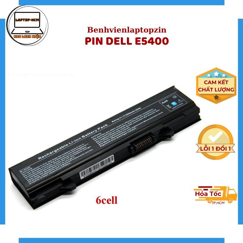 Pin Laptop Dell Latitude E5400 E5410 E5500 E5510 5400 5410 5500 5510 NEW 100% BẢO HÀNH LỖI 1 ĐỔI ...