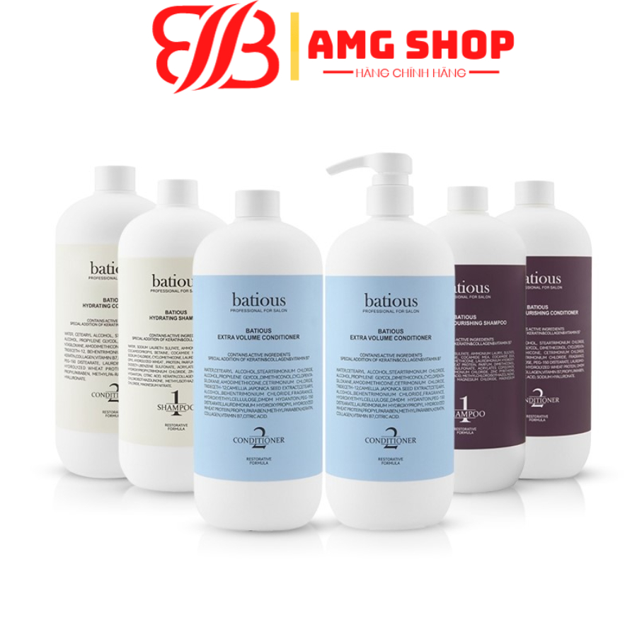 Dầu Gội Batious Chính Hãng - Dầu Gội Xả Phục Hồi Tóc Hư Tổn Đa Tầng ...