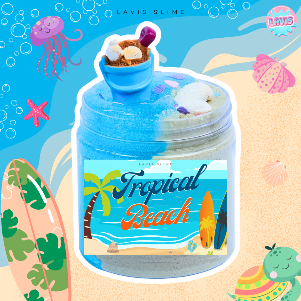 Đồ Chơi Slime Tropical Beach 200ml(Slime Bãi Biển Mùa Hè) - BST Mùa Hè ...