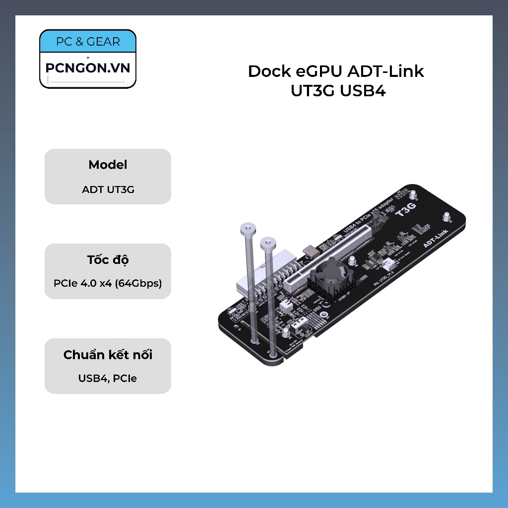 [PCNGON] Dock eGPU ADT-Link UT3G USB4 | Shopee Việt Nam