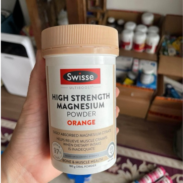 Swisse Ultiboost High Strength Magnesium Powder | Shopee Việt Nam