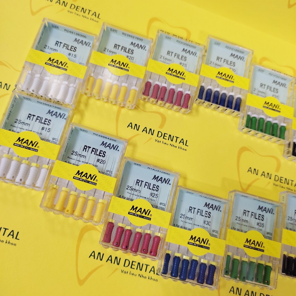 Trâm nội nha MANI RT Files - MANI CHÍNH HÃNG | Shopee Việt Nam