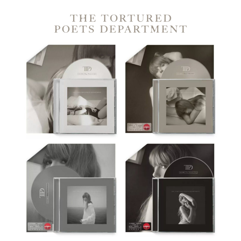 ALBUM ẢNH "THE TORTURED POETS DEPARTMENT" STANDARD CD | Shopee Việt Nam