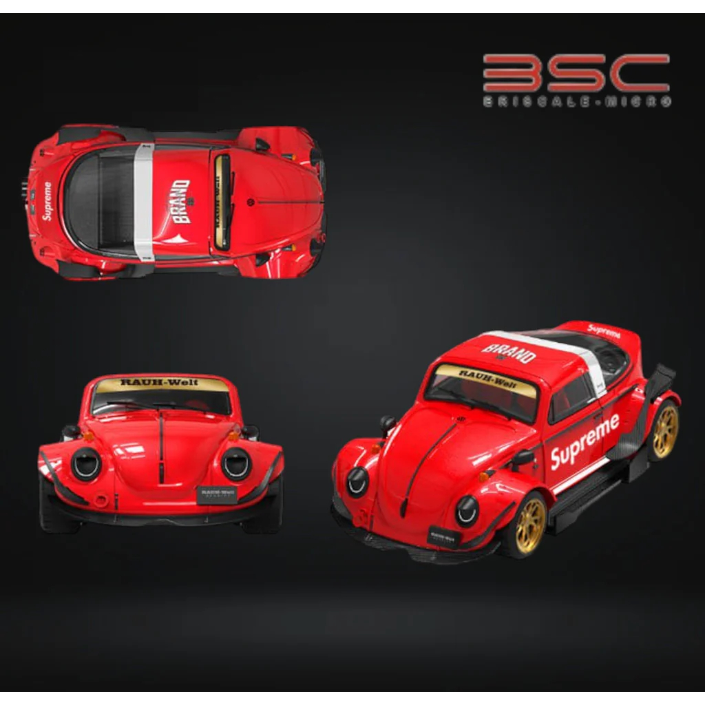 MÔ HÌNH 1:64 BRISCALE MICRO - RWB Beetle Convertible Supreme Livery ...