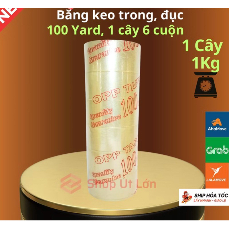 Băng Keo trong, nặng 1kg, rộng 4.7cm, lõi giấy 5mm | Shopee Việt Nam
